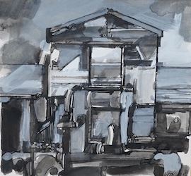 Ned Hoskins | Beach Hut called Sandy | MutualArt