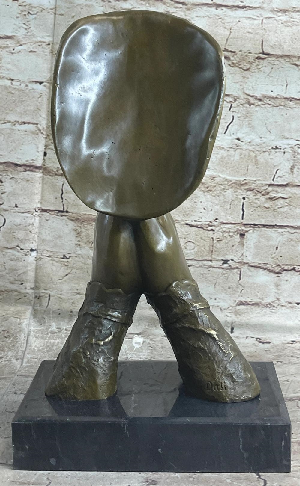 Salvador Dalí | SALVADOR DALI, (AFTER) PRAYING FLOATING FACE BRONZE ...