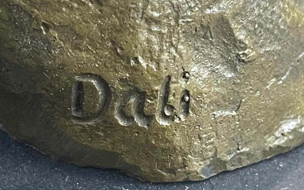 Salvador Dalí | SALVADOR DALI, (AFTER) PRAYING FLOATING FACE BRONZE ...