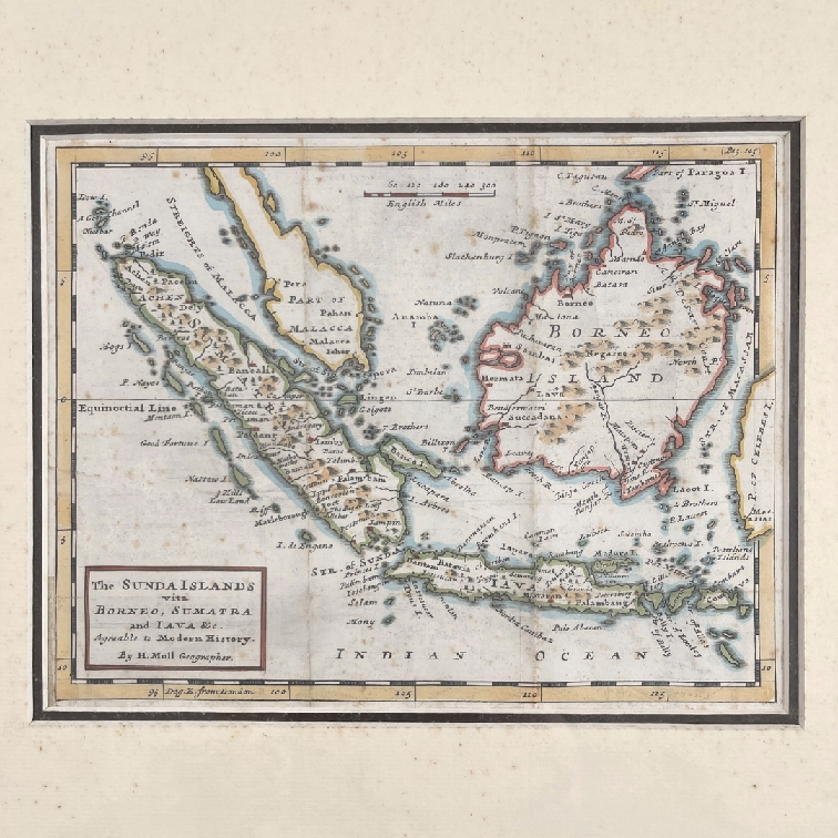 Herman Moll | COLORED MAP SUNDA ISLANDS | MutualArt