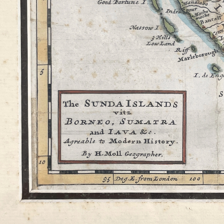Herman Moll | COLORED MAP SUNDA ISLANDS | MutualArt