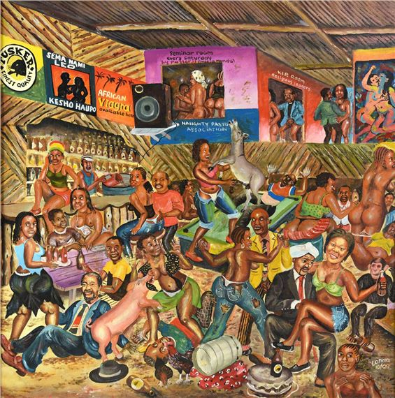 Leonard Ngure | Leonard Ngure KIBERA (2009) | MutualArt