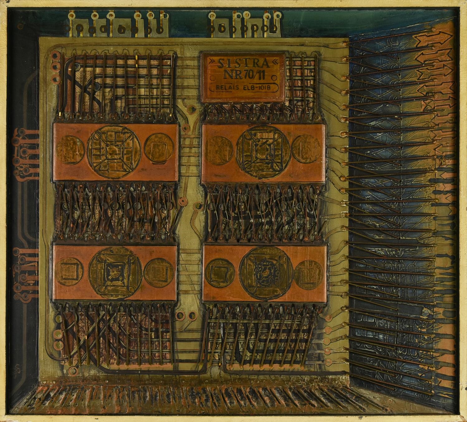 Siegfried Strasser | SCHALTUNG - ELB 101 B (1970) | MutualArt