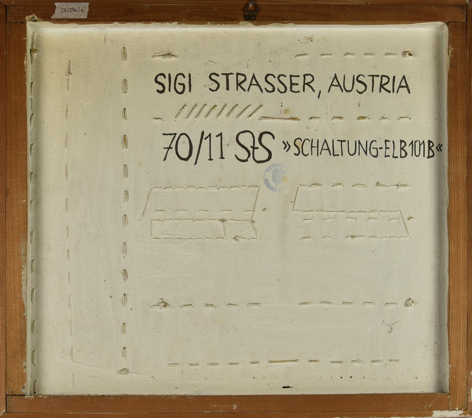 Siegfried Strasser | SCHALTUNG - ELB 101 B (1970) | MutualArt