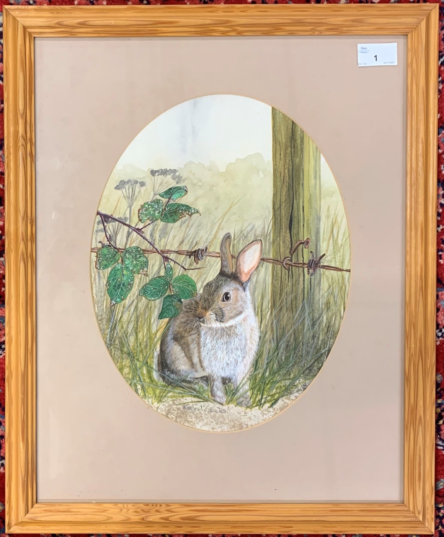 Andrew L. Howes | Study of a Rabbit | MutualArt