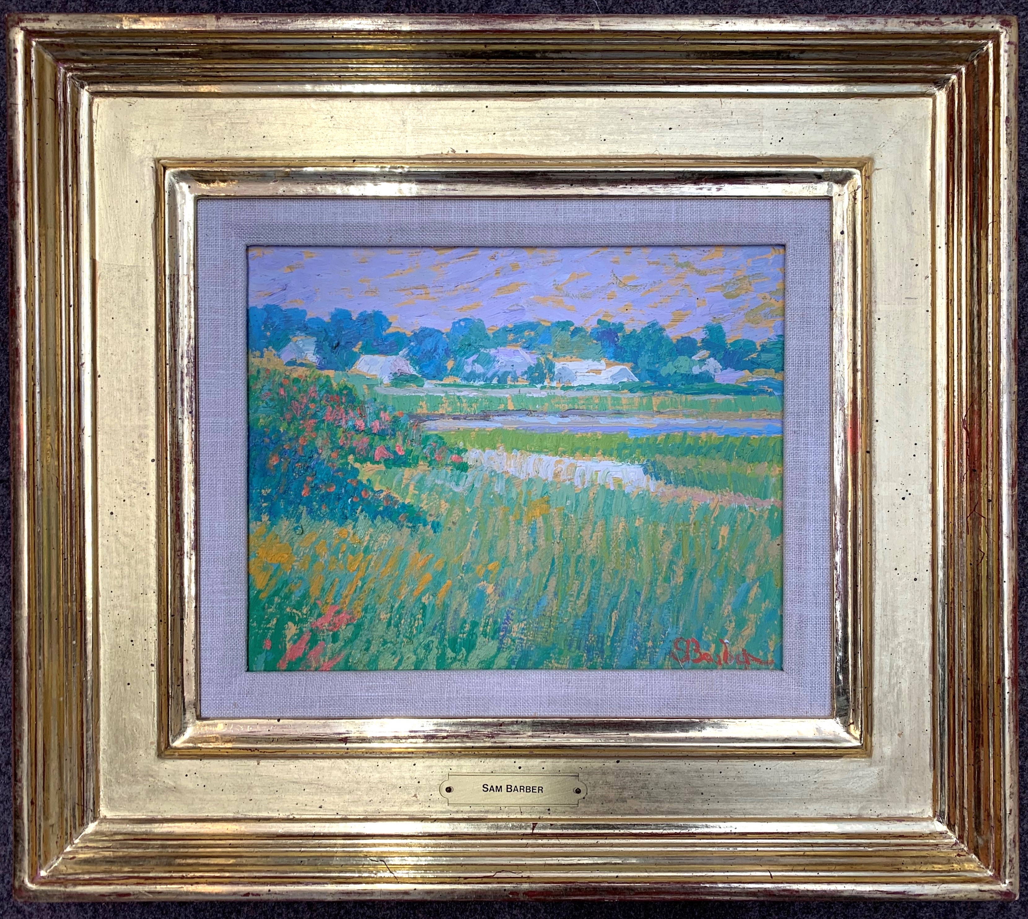 Sam Barber | Floral landscape view | MutualArt