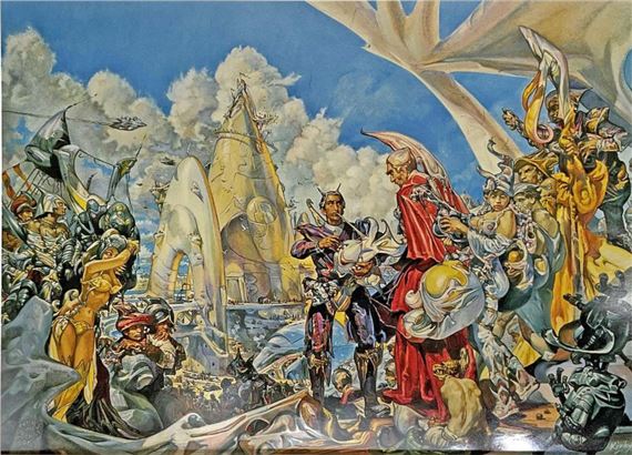 Josh Kirby | Josh Kirby The Voyage Of The Ayeguy Portfolio | MutualArt