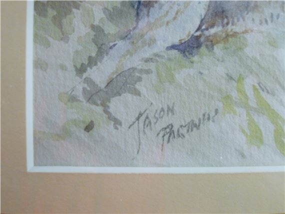 Jason Partner | British (AR), Spaniels Flushing a Pheasant,, signed ...