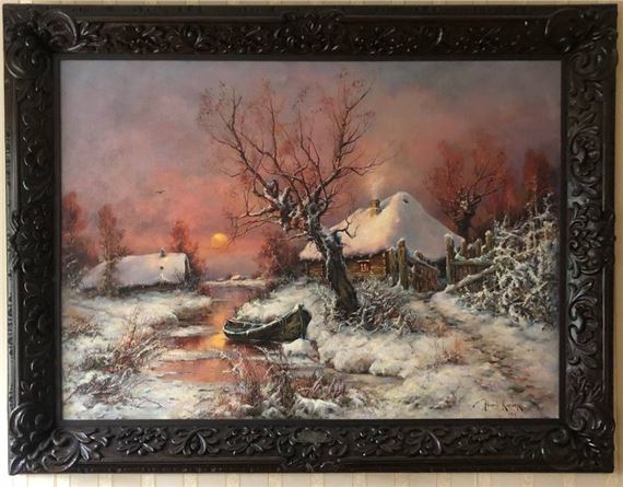 Julius Sergius von Klever | Winter Sun | MutualArt