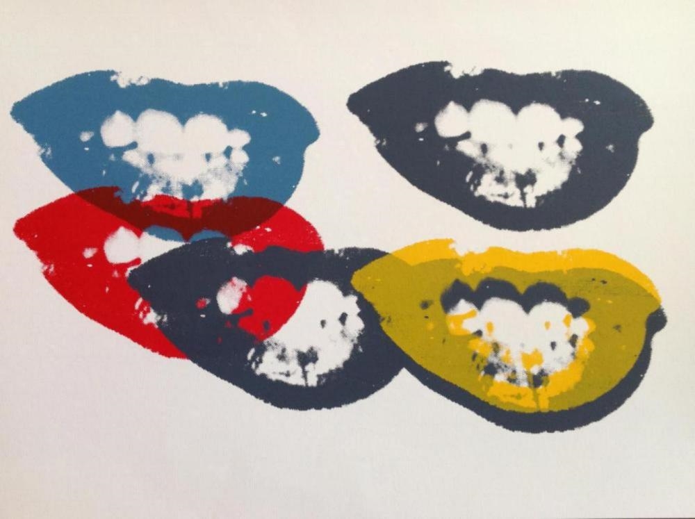 Andy Warhol | ANDY WARHOL, I LOVE YOUR KISS FOREVER FOREVER, SERIGRAPH ...