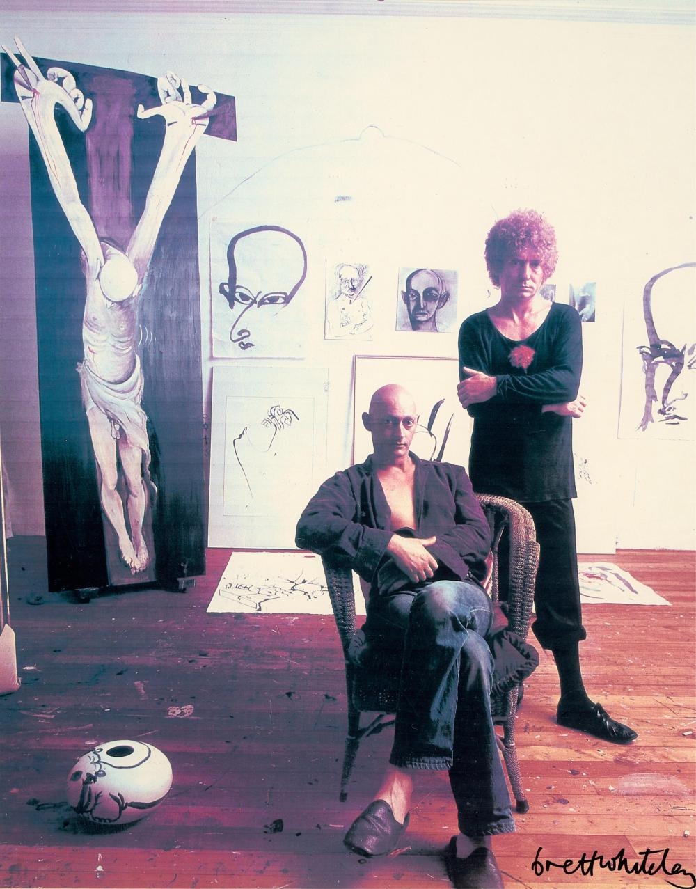 Brett Whiteley | Brett Whiteley and Joel Elenberg | MutualArt