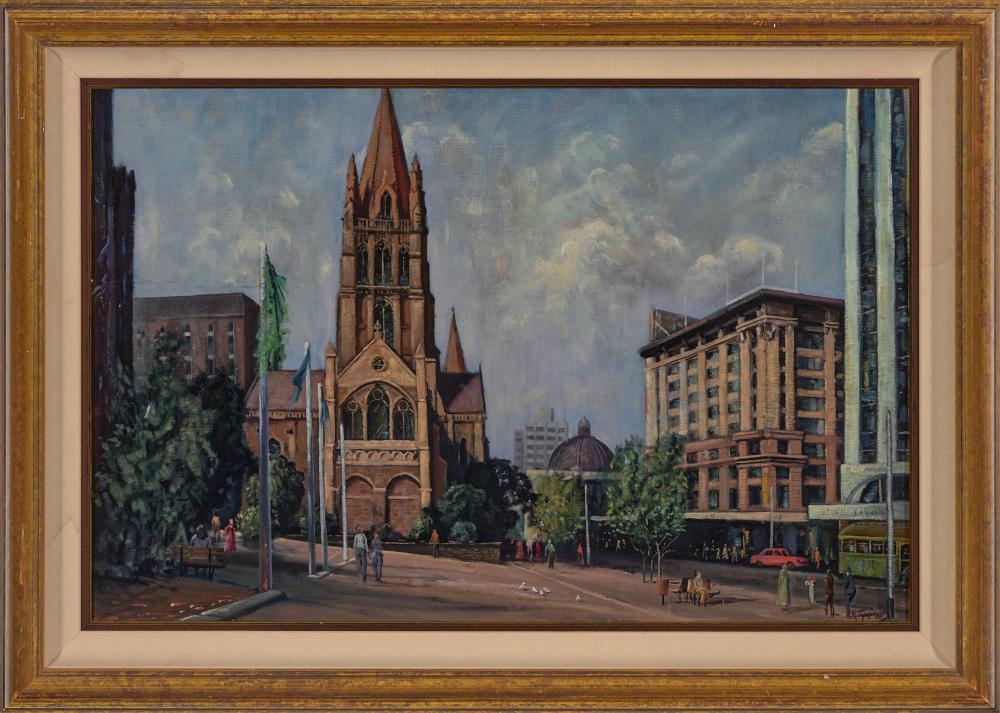 Rodney Symmons | View to St Paul Cathedral from Swanson Street ...