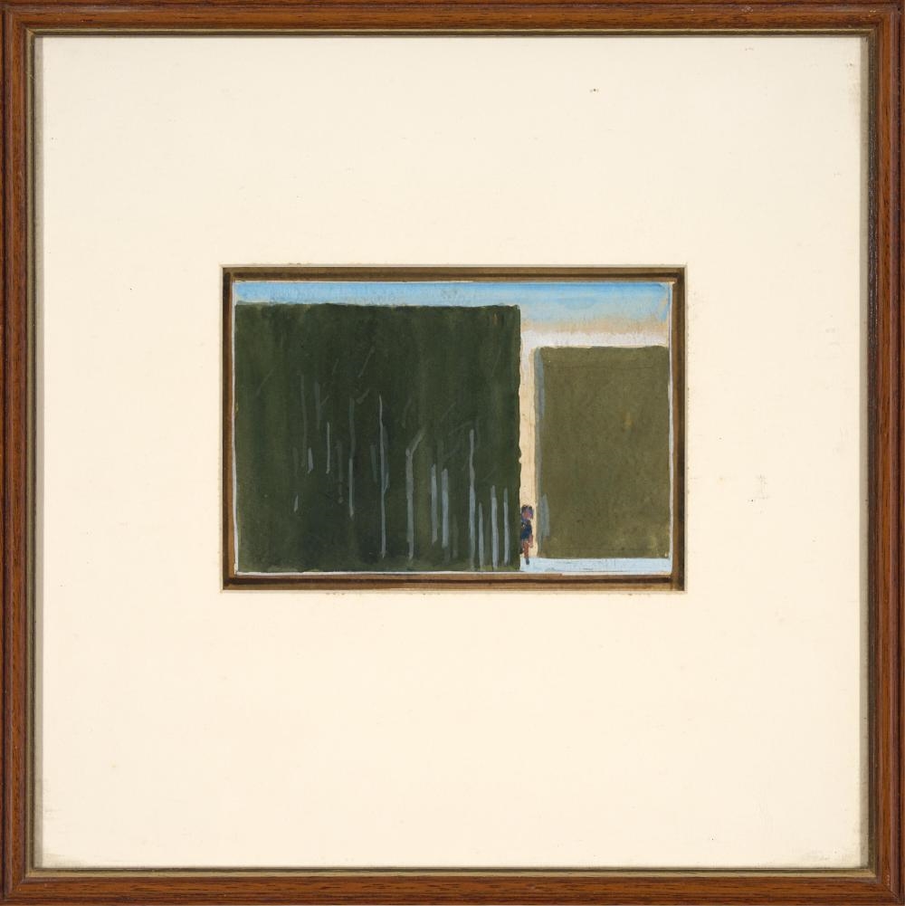 George Needham | Peeping Figure & Family Portrait (2 works) | MutualArt
