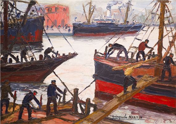 Benito Quinquela Martin | Rincón de La Boca | MutualArt