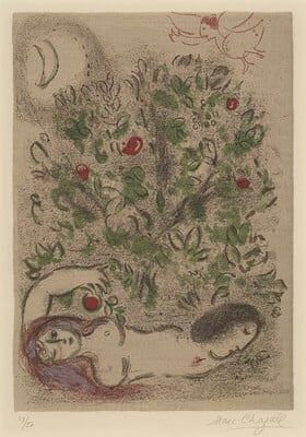 Marc Chagall | Paradis (1960) | MutualArt