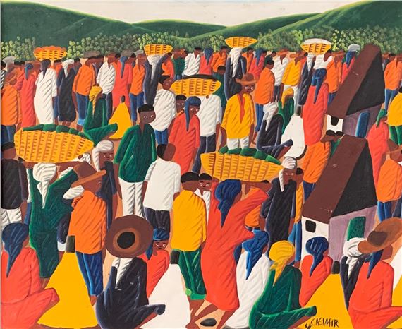 Laurent Casimir | busy crowd study (68) | MutualArt