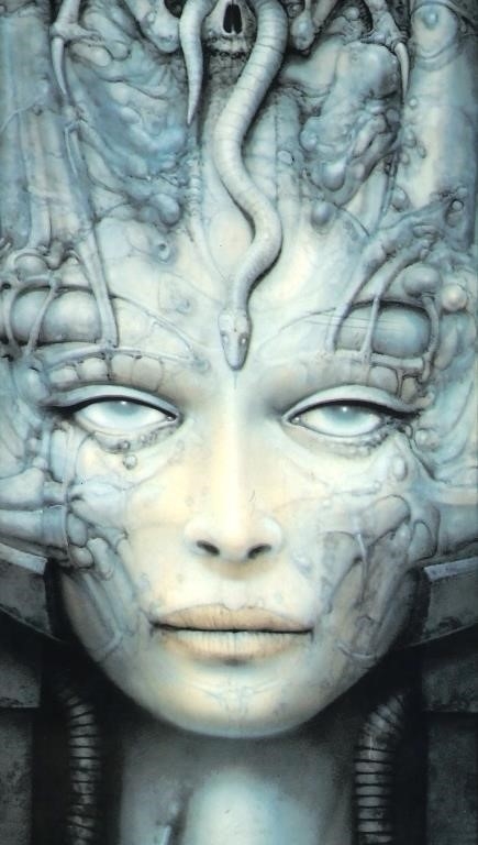 H. R. Giger | Large vertical print of Li II (1974) | MutualArt