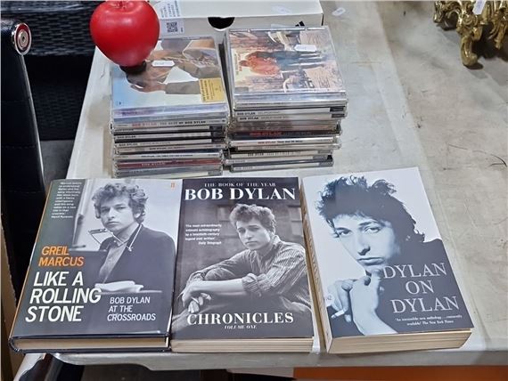 Bob Dylan | Collection of Bob Dylan CDs and books including Like A Roll ...