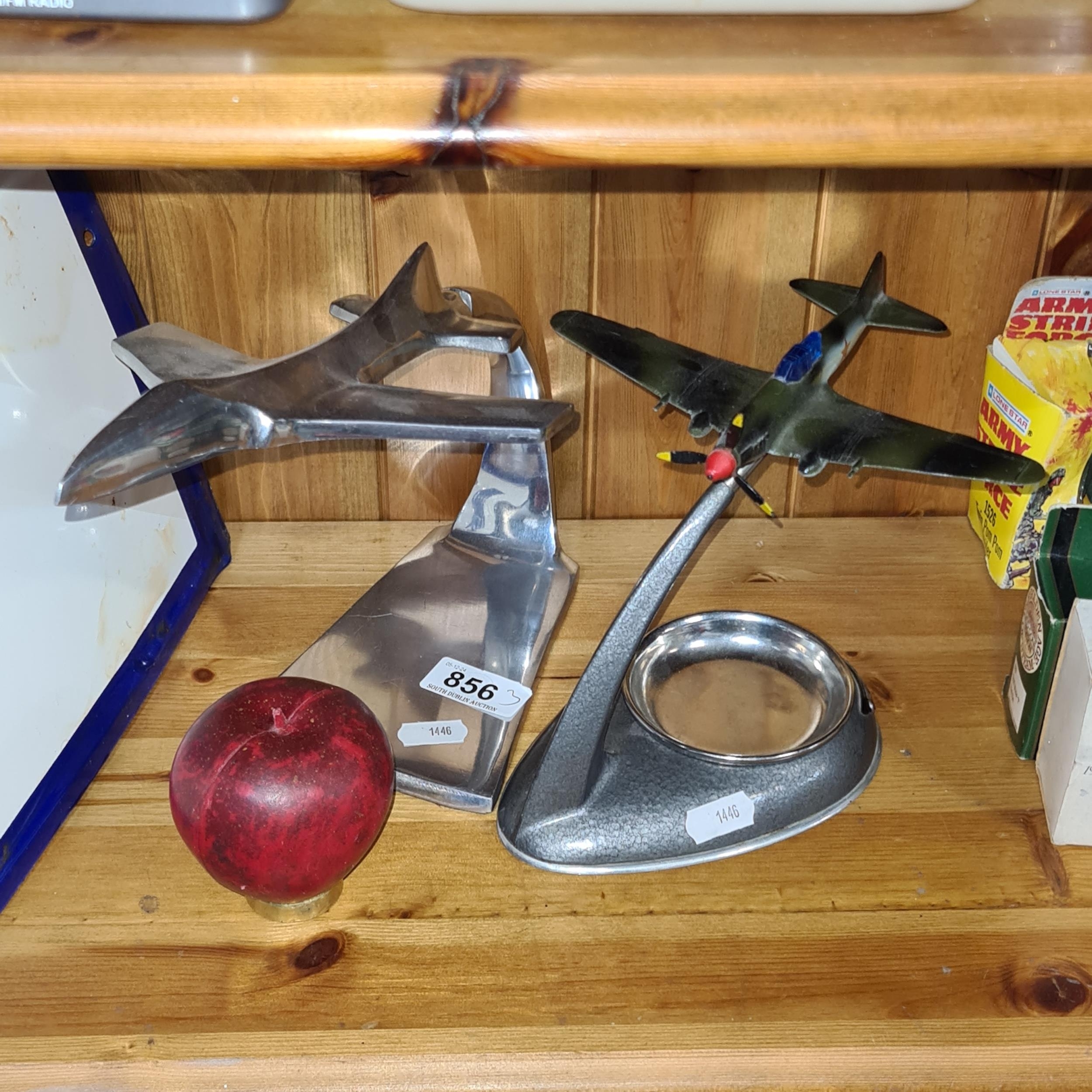 Concorde | A Soviet Union Ilyushin IL- model plane ashtray and a Conco ...