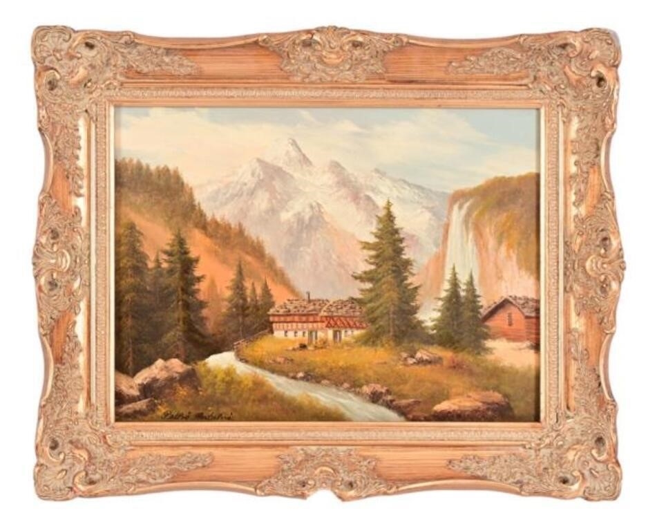 Petho Antalne | Original Landscape Oil Painting by Petho Antalne ...