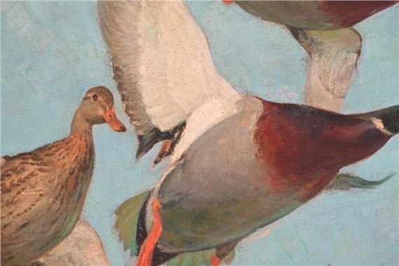 Arthur Davenport Fuller | Arthur Davenport Fuller Original Mallard ...