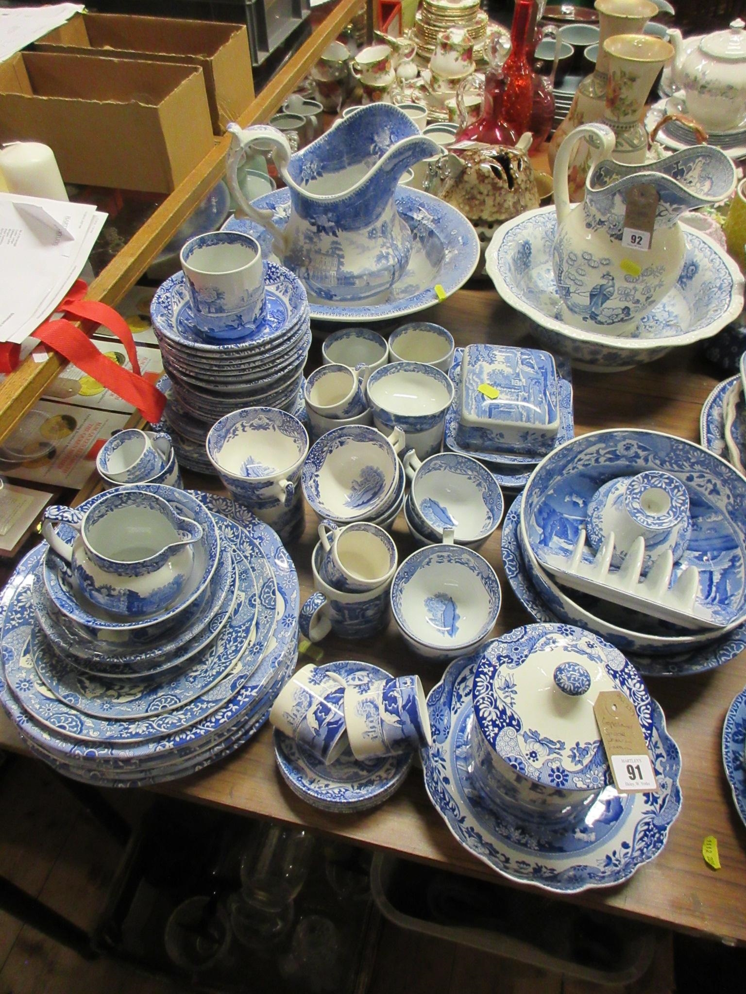 Copeland | LARGE QUANTITY OF COPELAND SPODE ITALIAN PATTERN TABLEWARE ...