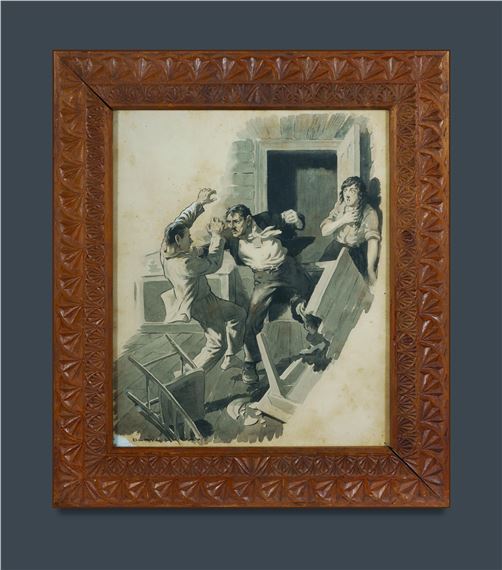 Daryl Ernest Lindsay | The Fight | MutualArt