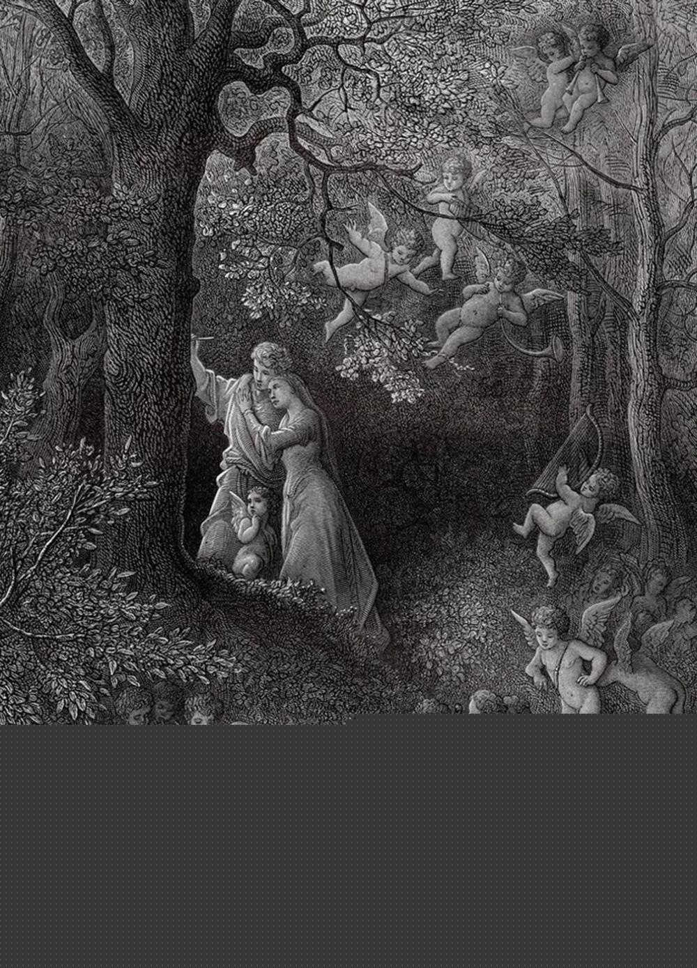 Gustave Doré | Gustave Dore 1800s Woodcut Orlando Furioso Angelica ...