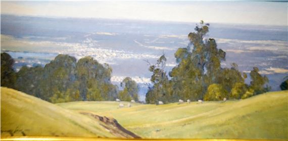 Leonard Hugh Long | Shoalhaven From Cambewarra Range (1982) | MutualArt