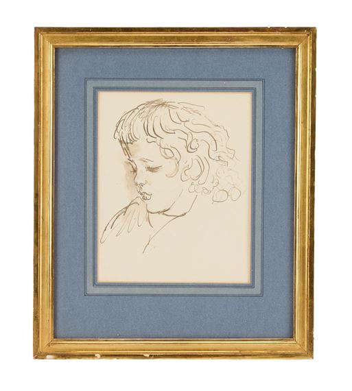 Augustus Edwin John | Portrait of Olive Snell | MutualArt