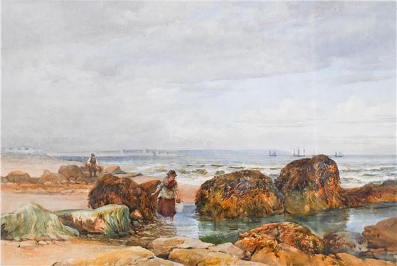John Henry Mole | Searching the rock pool | MutualArt