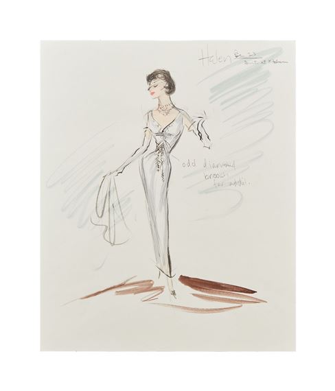 Edith Head | NATALIE WOOD | COSTUMES DESIGN SKETCH FROM SEX AND THE ...