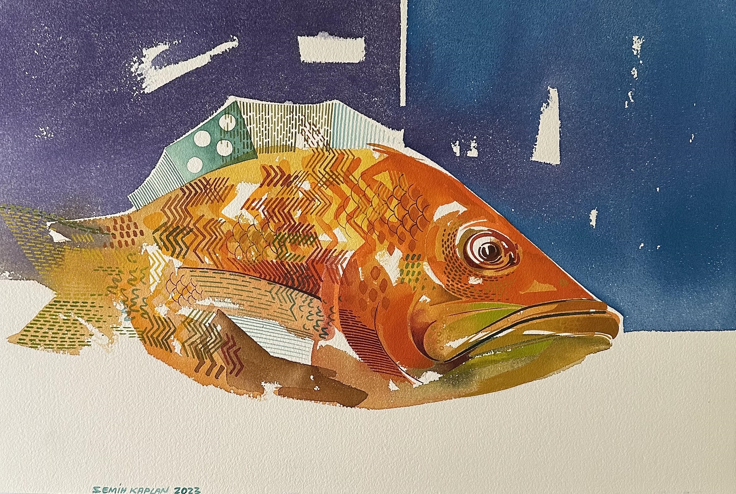 Semih Kaplan | Balık (2023) | MutualArt