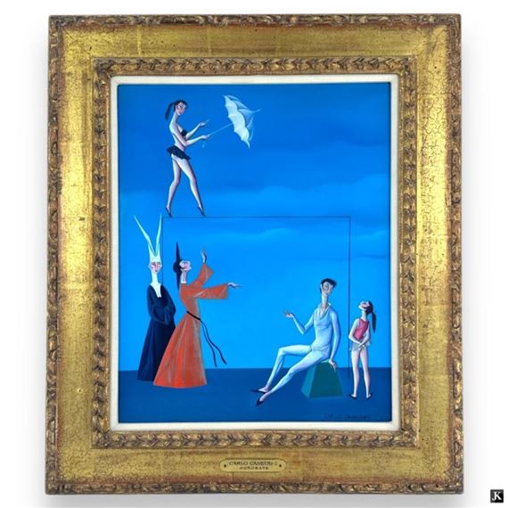 Carlo Canevari | Acrobats | MutualArt