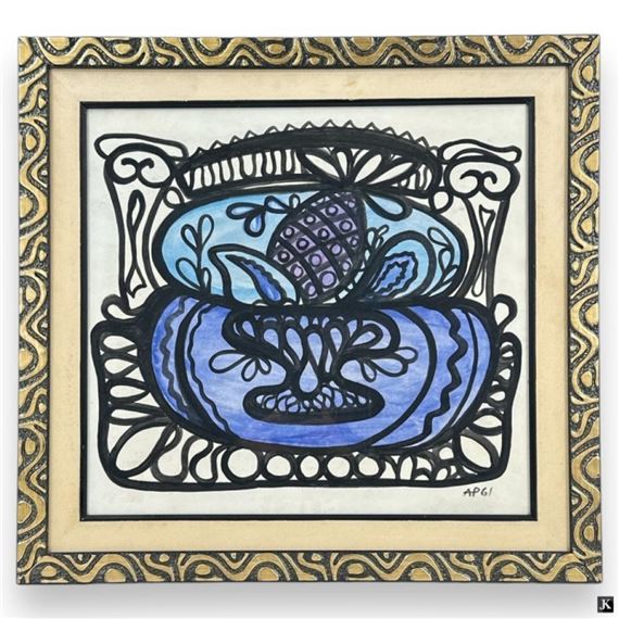 Amelia Peláez | Fruit Bowl Still Life (61) | MutualArt