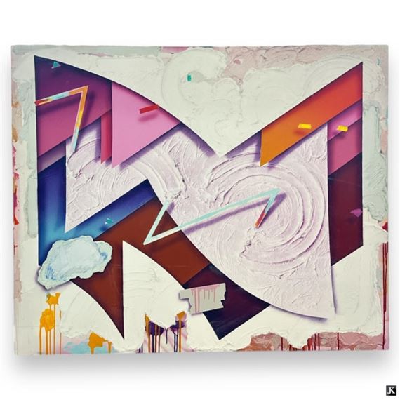 George D. Green | Large Acrylic On Canvas | MutualArt