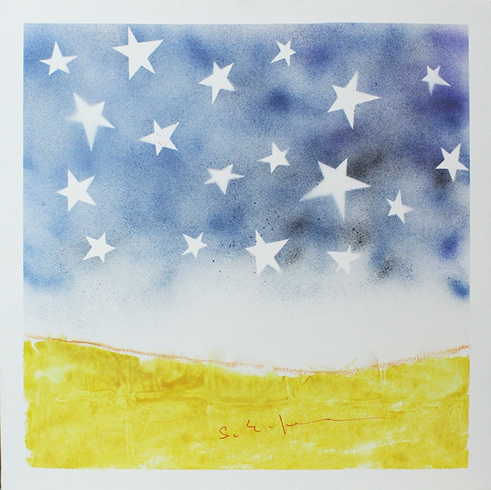 Mario Schifano | Cielo Stellato | MutualArt