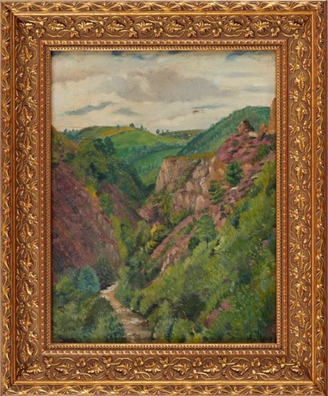 Maurice Vignier | Paysage de montagne | MutualArt
