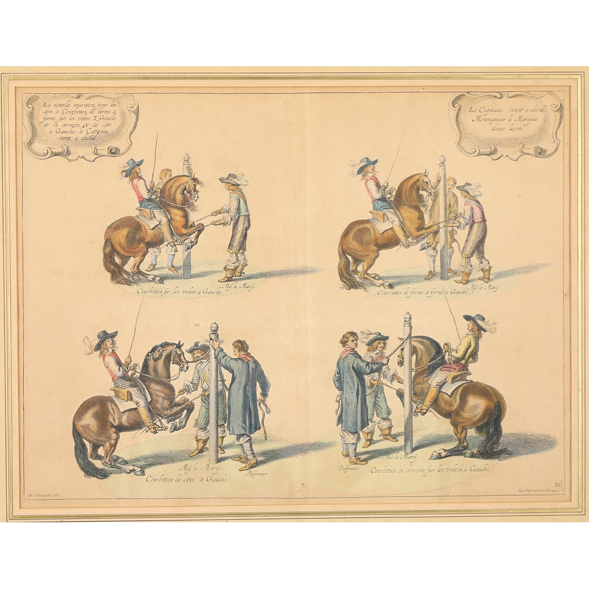 William Cavendish | Engraving from William Cavendish's Equestrian ...