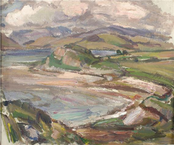 David Macbeth Sutherland | UNTITLED MOUNTAIN LANDSCAPE | MutualArt