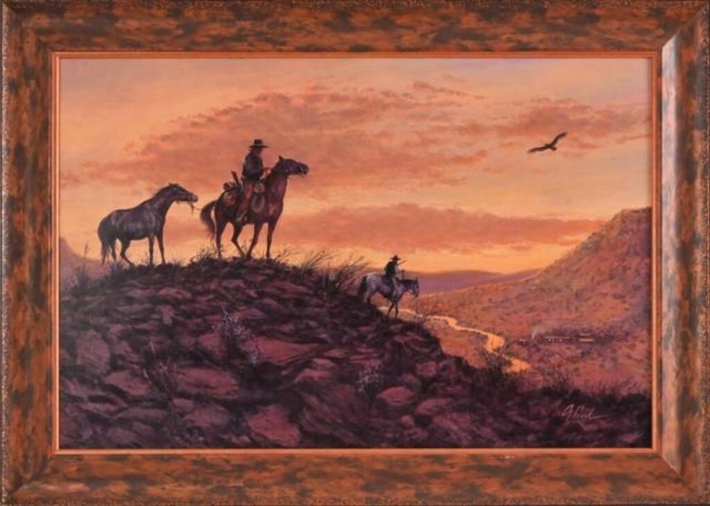 Guy Deel | Texas Anthem, Guy Deel Original Oil Painting | MutualArt