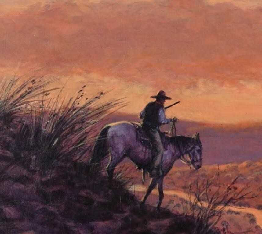 Guy Deel | Texas Anthem, Guy Deel Original Oil Painting | MutualArt