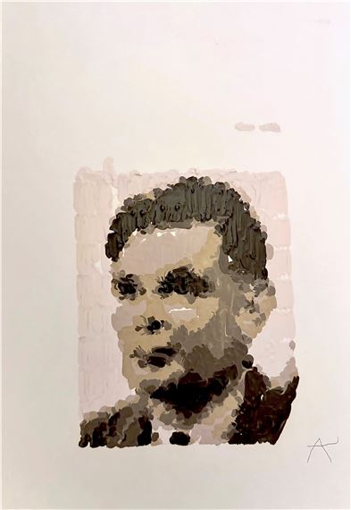 Ai-Da | Alan Turing, Sketch I | MutualArt