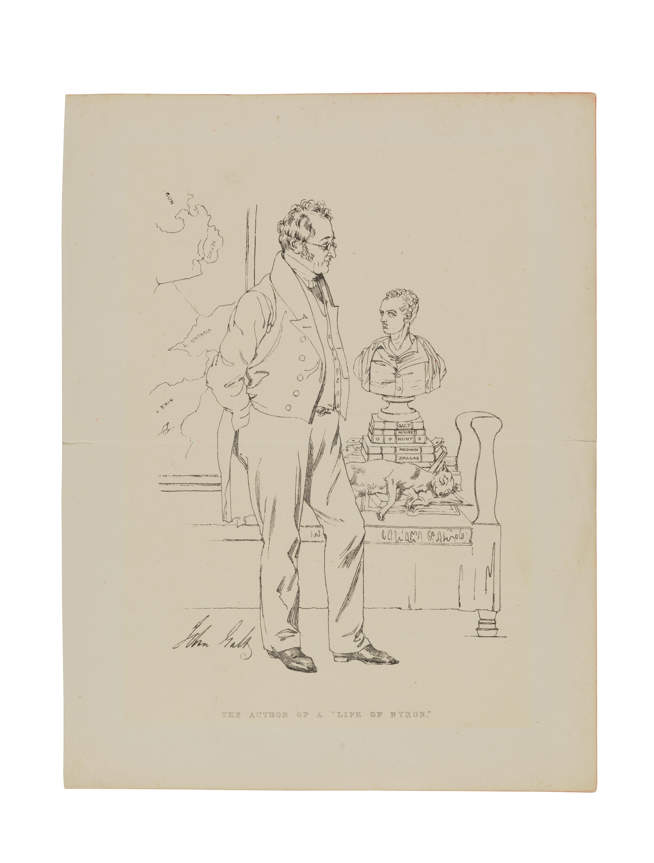 Benjamin Phillips | Autograph Letter Signed (John Galt) to Benjamin ...