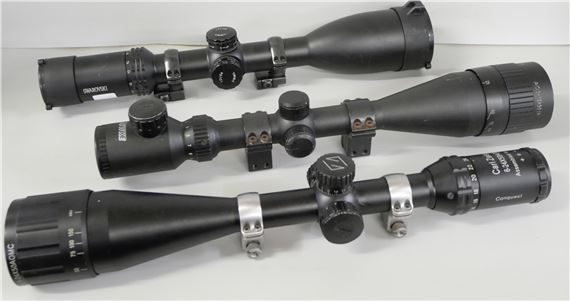 Carl Zeiss | Three rifle scopes | MutualArt