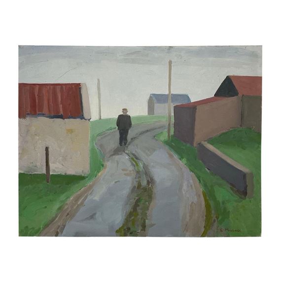 Simon Macleod | Rural Departure at Dugort Achill (1991) | MutualArt