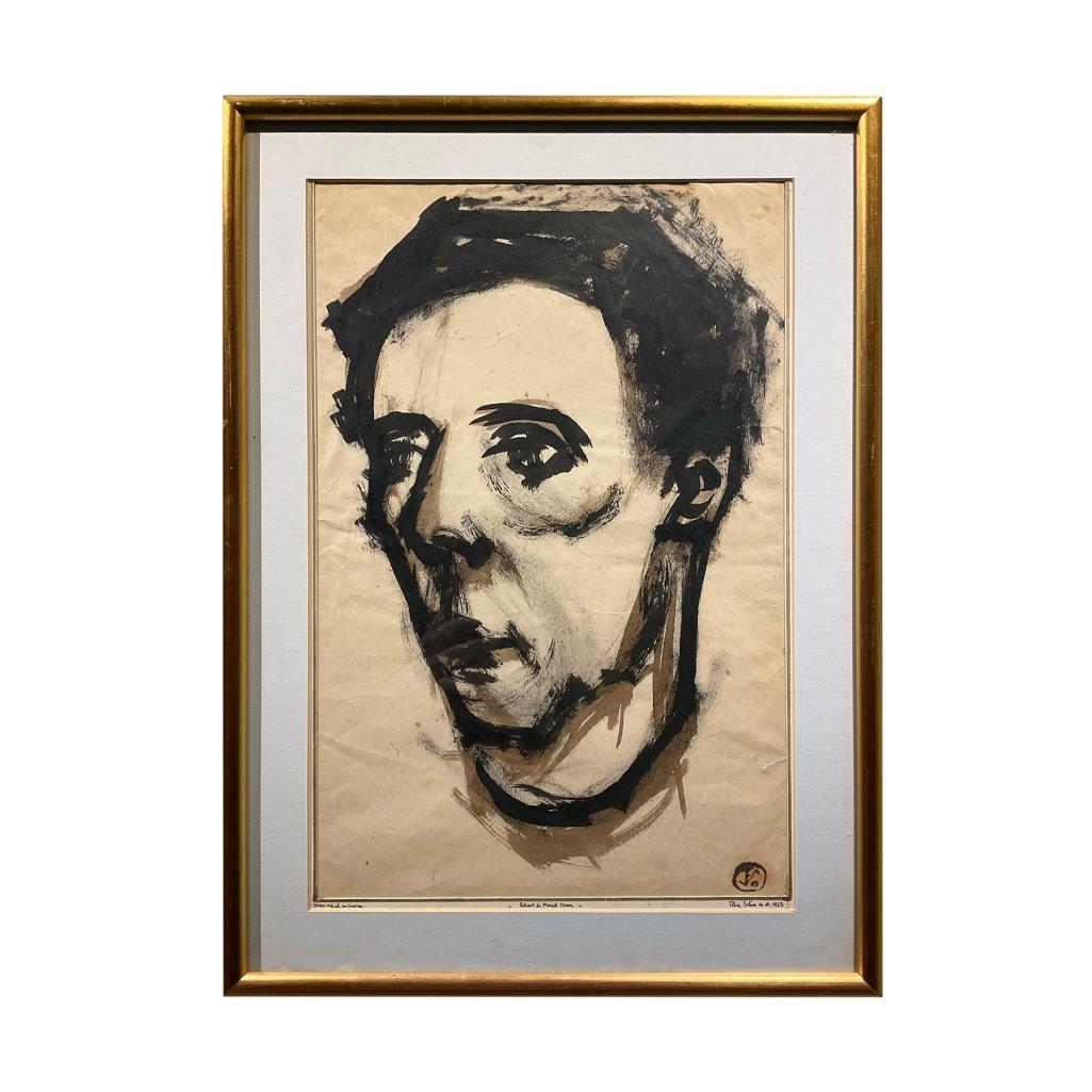 Félix Schivo | Portrait de Marcel Brun (1963) | MutualArt