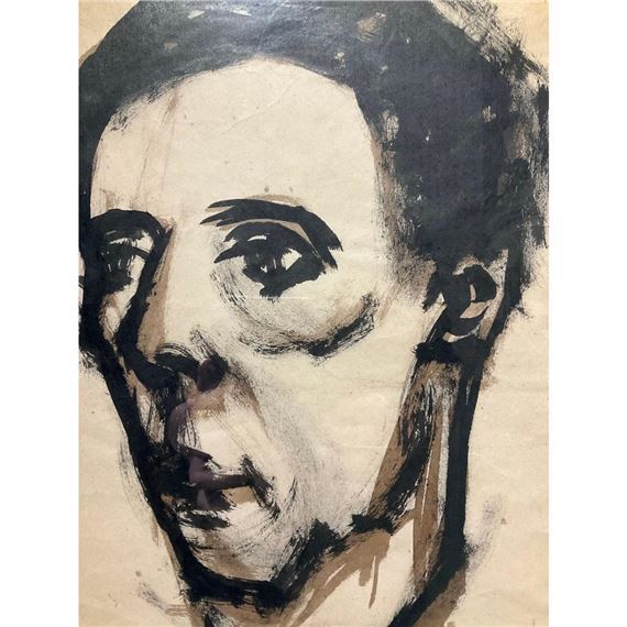 Félix Schivo | Portrait de Marcel Brun (1963) | MutualArt