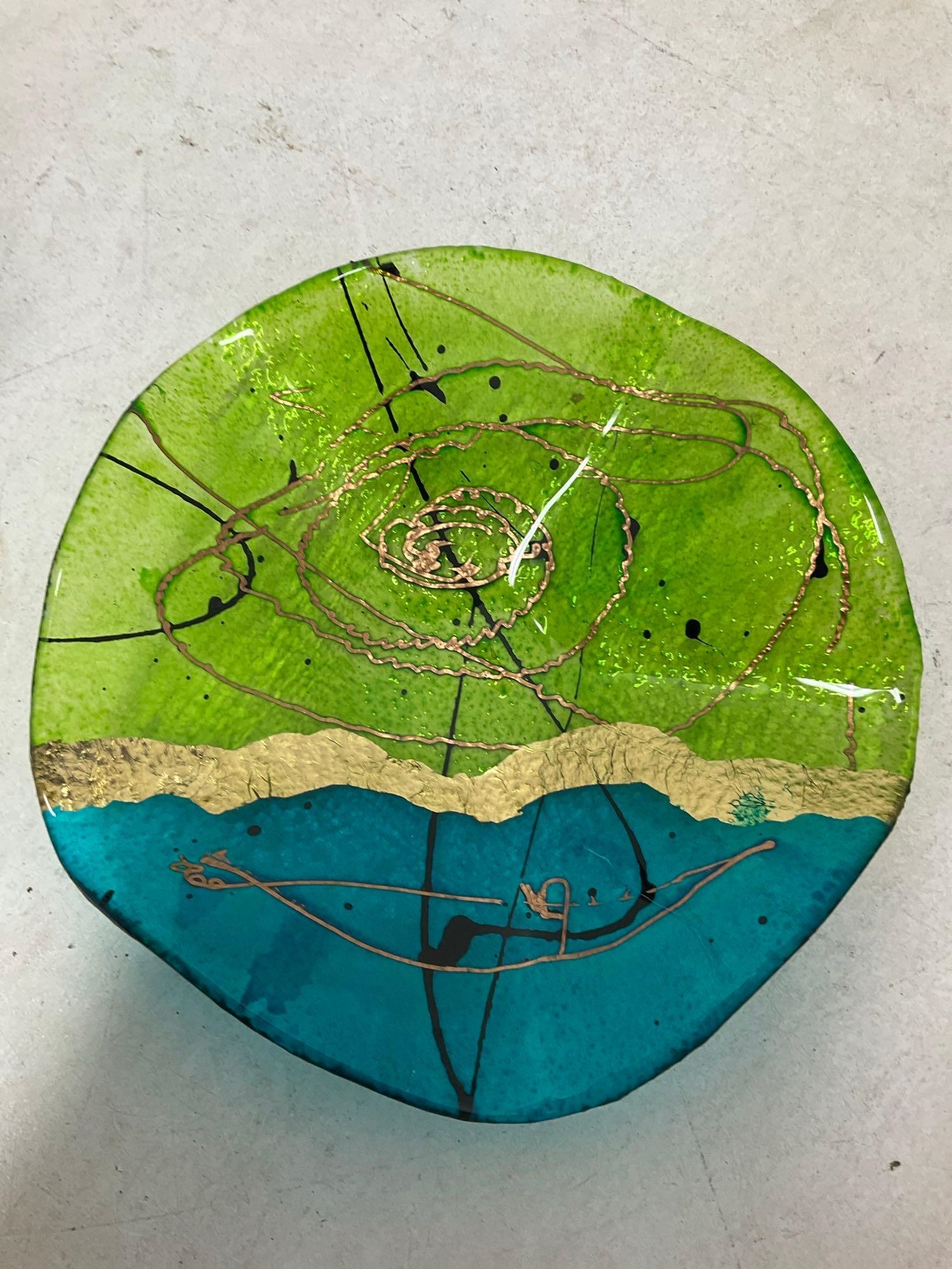 Rosenthal | GLASS COMMEMORATIVE PLATTER | MutualArt