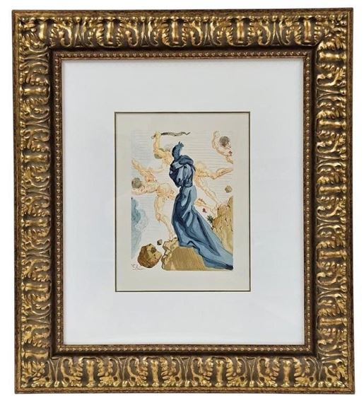 Salvador Dalí | Salvador Dali Woodcut Borders of Phlegethon | MutualArt